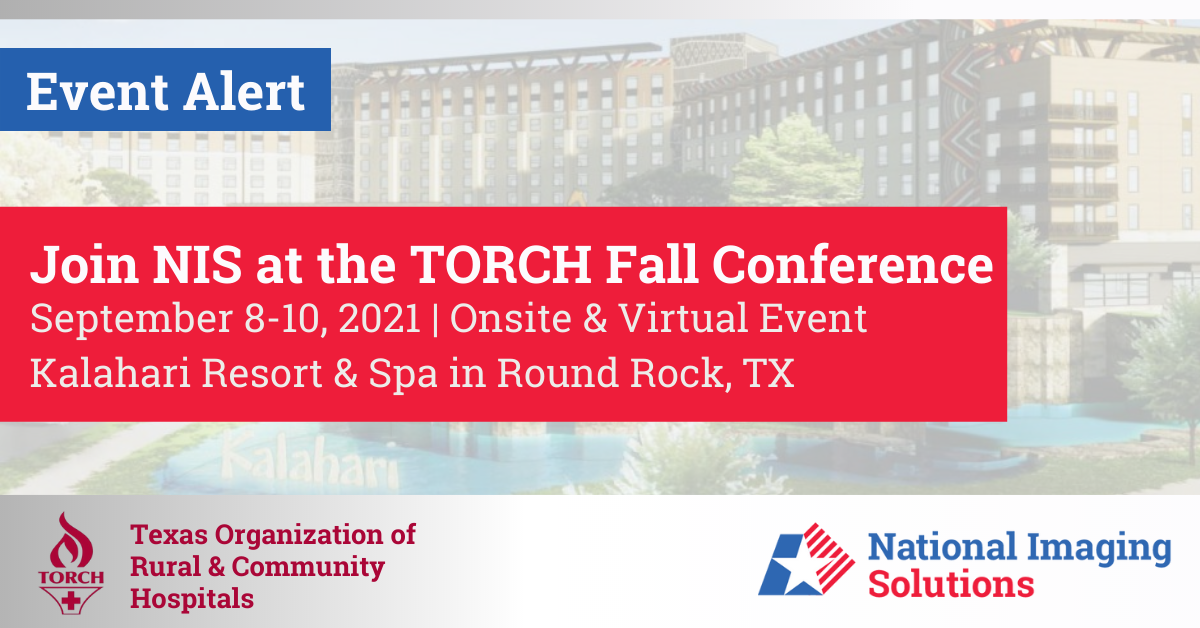 TORCH Fall Conference and Trade Show 2021 - National Imaging Solutions
